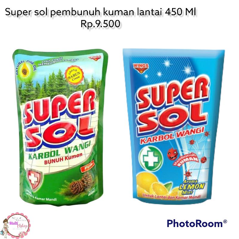 Jual SUPER SOL PEMBUNUH KUMAN 450 ML | Shopee Indonesia