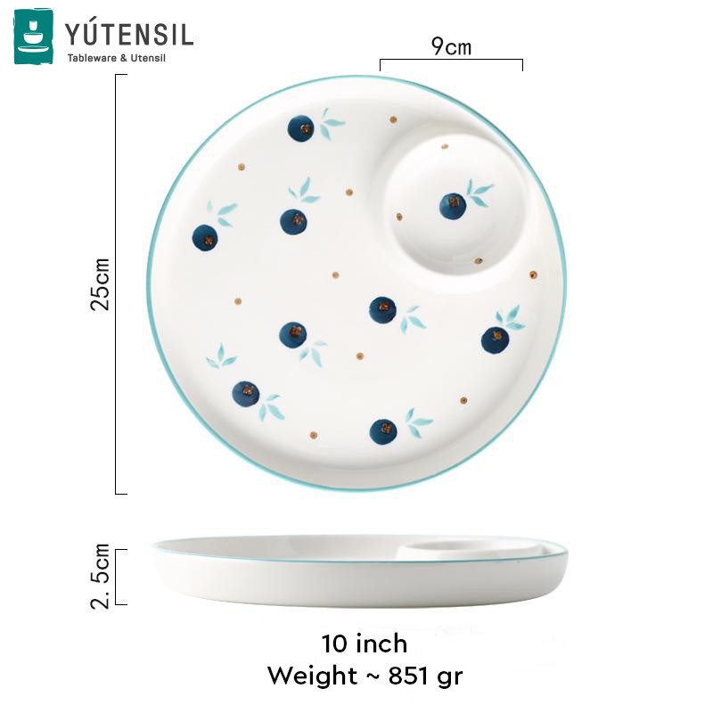 Jual Yutensil Piring Makan / Piring Keramik / Piring Unik Lucu / Piring ...