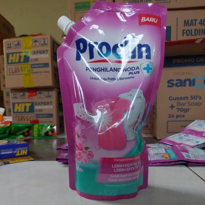 Jual Proclin Penghilang Noda Pouch 800 ml | Shopee Indonesia