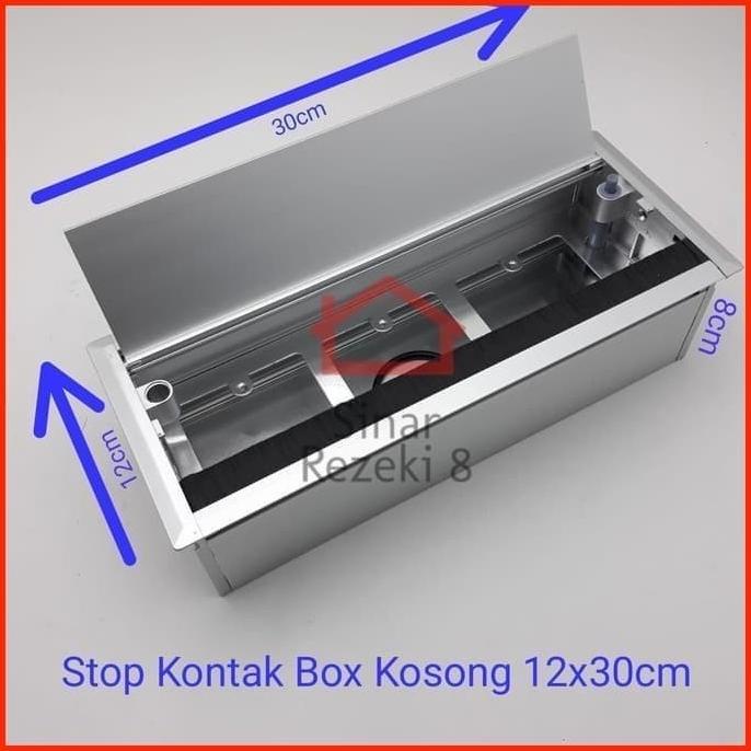 Jual Box Stop Kontak 12x30 Tutup Socket Outlet Listrik Meja Kerja ...