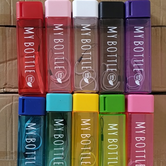 Jual My Bottle Kotak Botol Minum Model Baru Persegi my bottle ...
