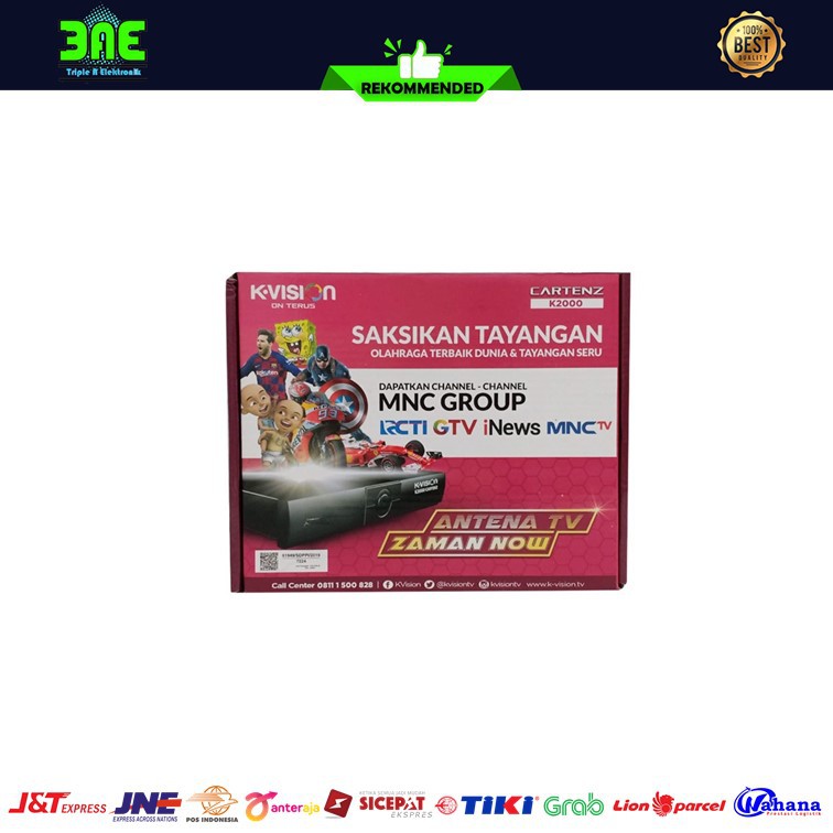 Jual Kvision Cartenz K2000 (K-Vision Ku Band) Receiver Parabola ...