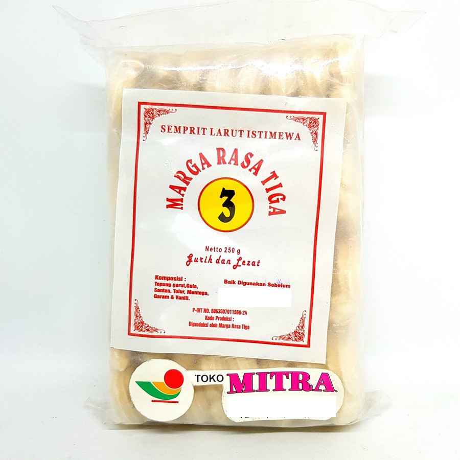 Jual MARGA TIGA RASA SEMPRIT LARUT ISTIMEWA 250gr | ASLI TEPUNG SAGU ...