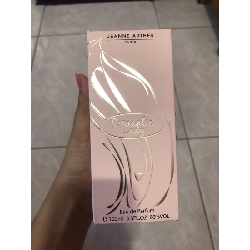 Jual preloved parfum original Jeanne Arthes Romantic lady 100ml | Shopee Indonesia