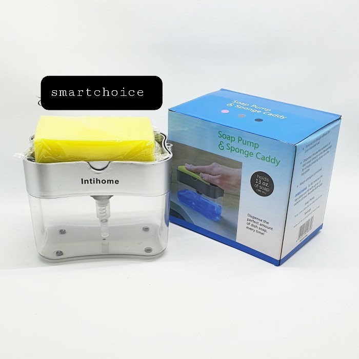 Jual Soap Pump Dispenser Plus Sponge High Quality Tempat Sabun cuci ...