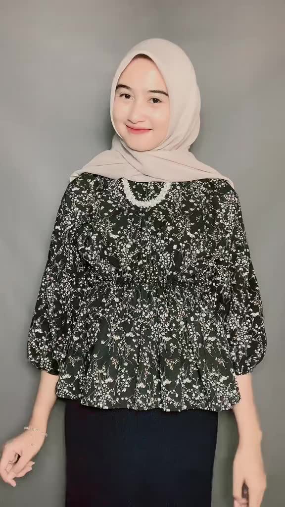 Jual FLOWER BLOUSE / BLOUSE BUNGA | BLOUSE KOREAN STYLE VINTAGE / baju ...