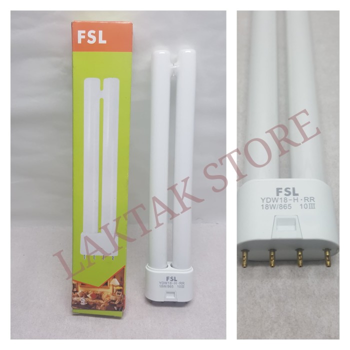 Jual LAMPU FSL PL-L 18W/865 PL LONG 4 PIN | Shopee Indonesia