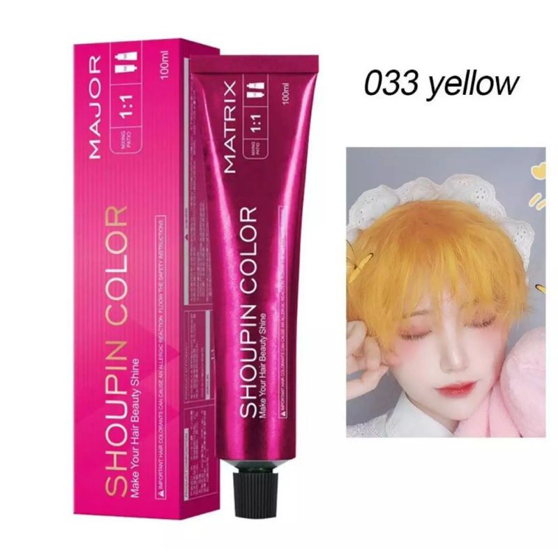 Jual SHOUPIN COLOR MATRIX 100ml Cat Rambut Profesional | Shopee Indonesia