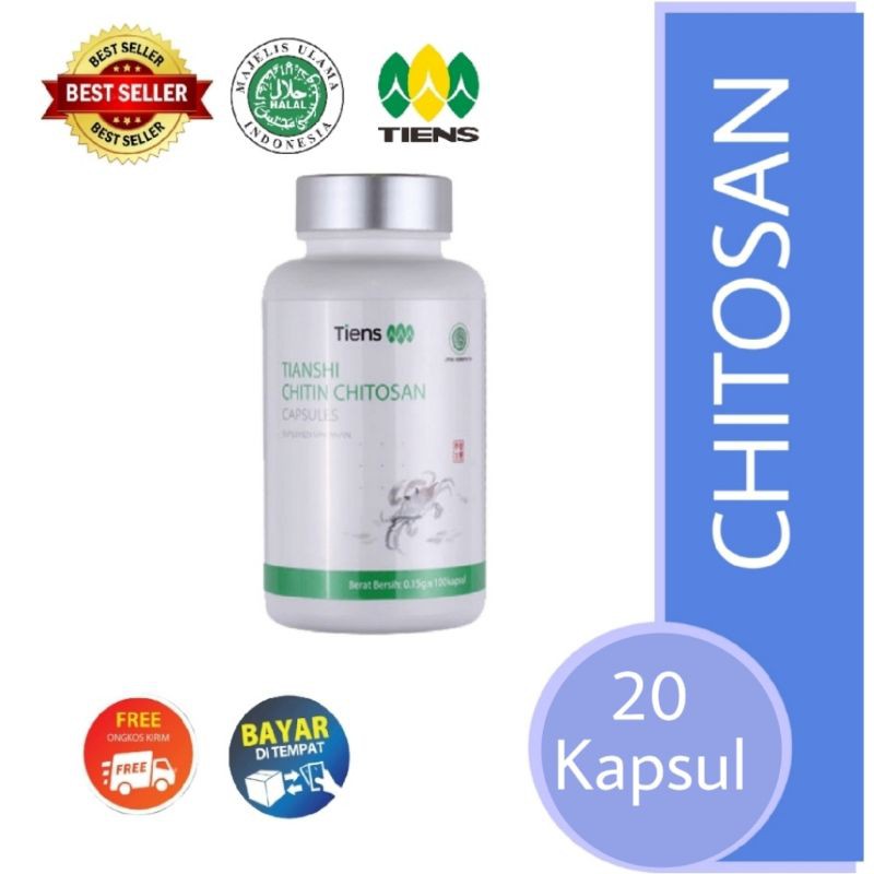 Jual CHITIN CHITOSAN !! Paket 20 Kapsul | Shopee Indonesia