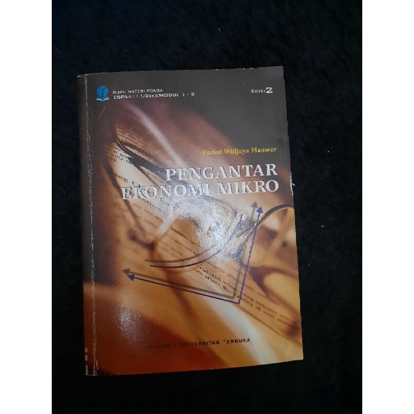 Jual Modul UT Pengantar Ekonomi Mikro Edisi 2 (Preloved) | Shopee Indonesia