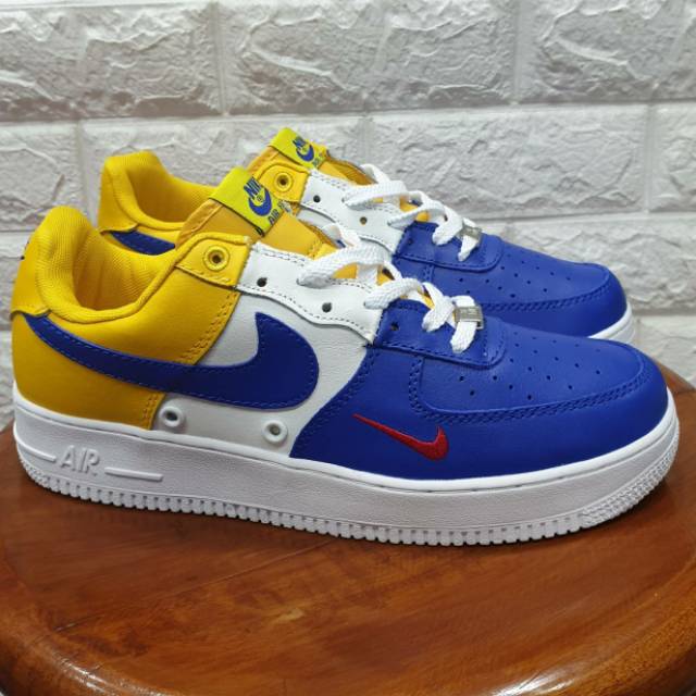 Jual SEPATU NIKE AIR FORCE 1 07 LV8 DEEP ROYAL BLUE - PREMIUM ORIGINAL ...