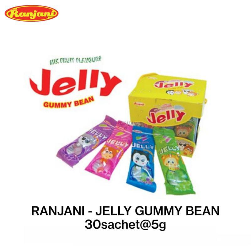 Jual Ranjani Jelly Gummy Bean 1 Box Isi 30 Pcs | Shopee Indonesia