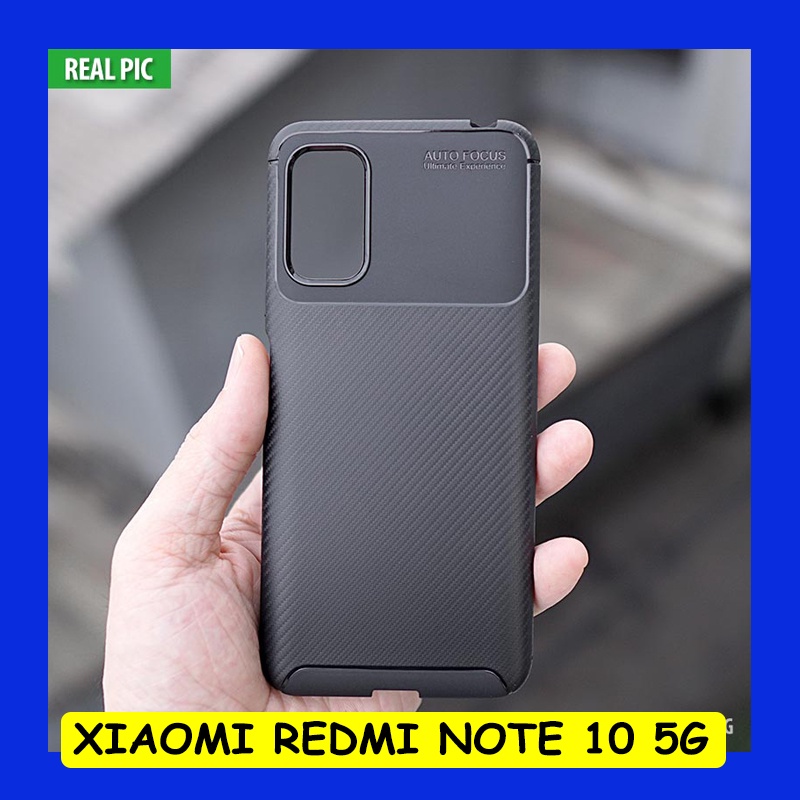 Jual Xiaomi Redmi Note 10 5G - Carbon Fiber Soft Case Cover Casing ...
