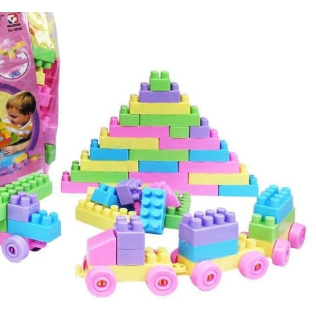 Jual Mainan LEGO BLOCK Gold kids isi 130 pcs | Shopee Indonesia