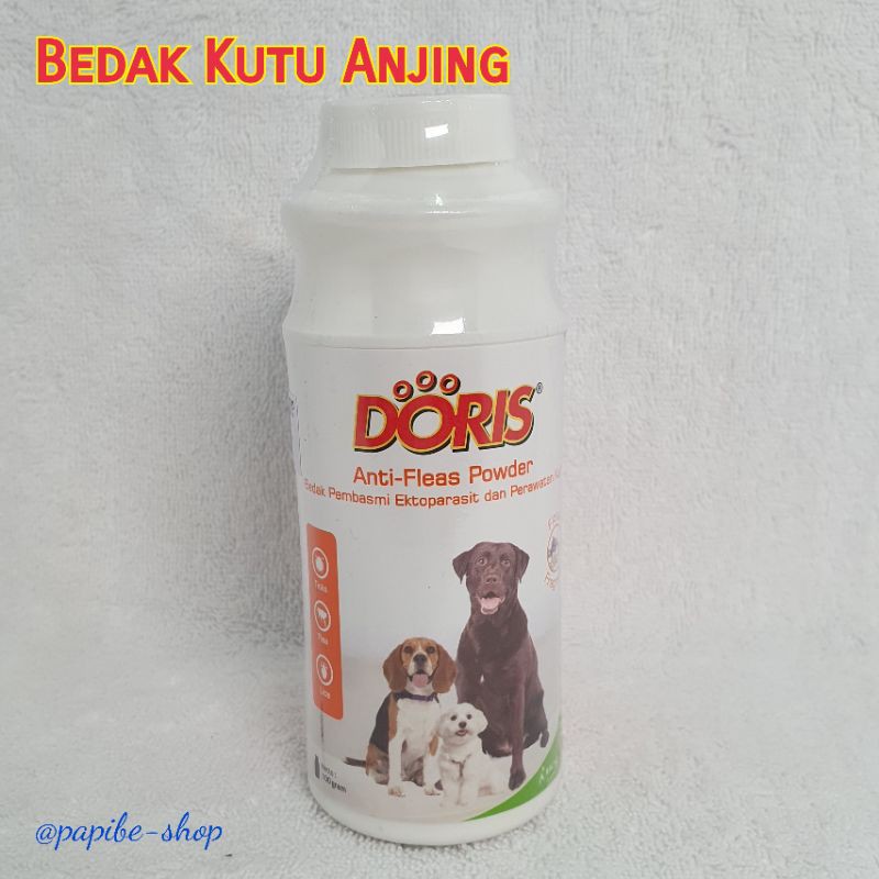 Jual Bedak Kutu Anjing Doris 100gr | Shopee Indonesia