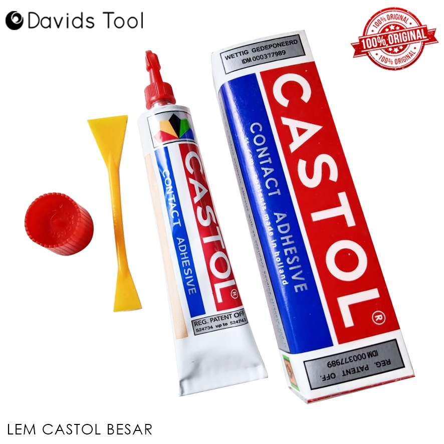 Jual Lem Castol Kuning Kastol Sepatu Serbaguna Adhesive 51 ccm Tube ...