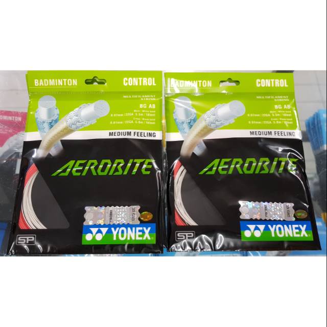 Jual SENAR RAKET BADMINTON YONEX AEROBITE ORIGINAL 100%!! | Shopee ...