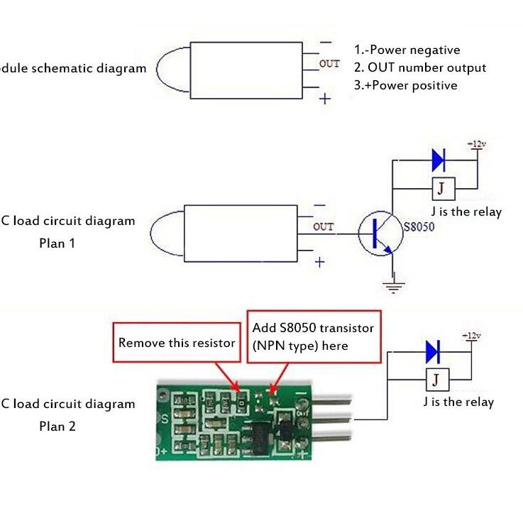 Jual Official Shop--HC-SR 505 Mini PIR Sensor HCSR505 Sensor Gerak ...