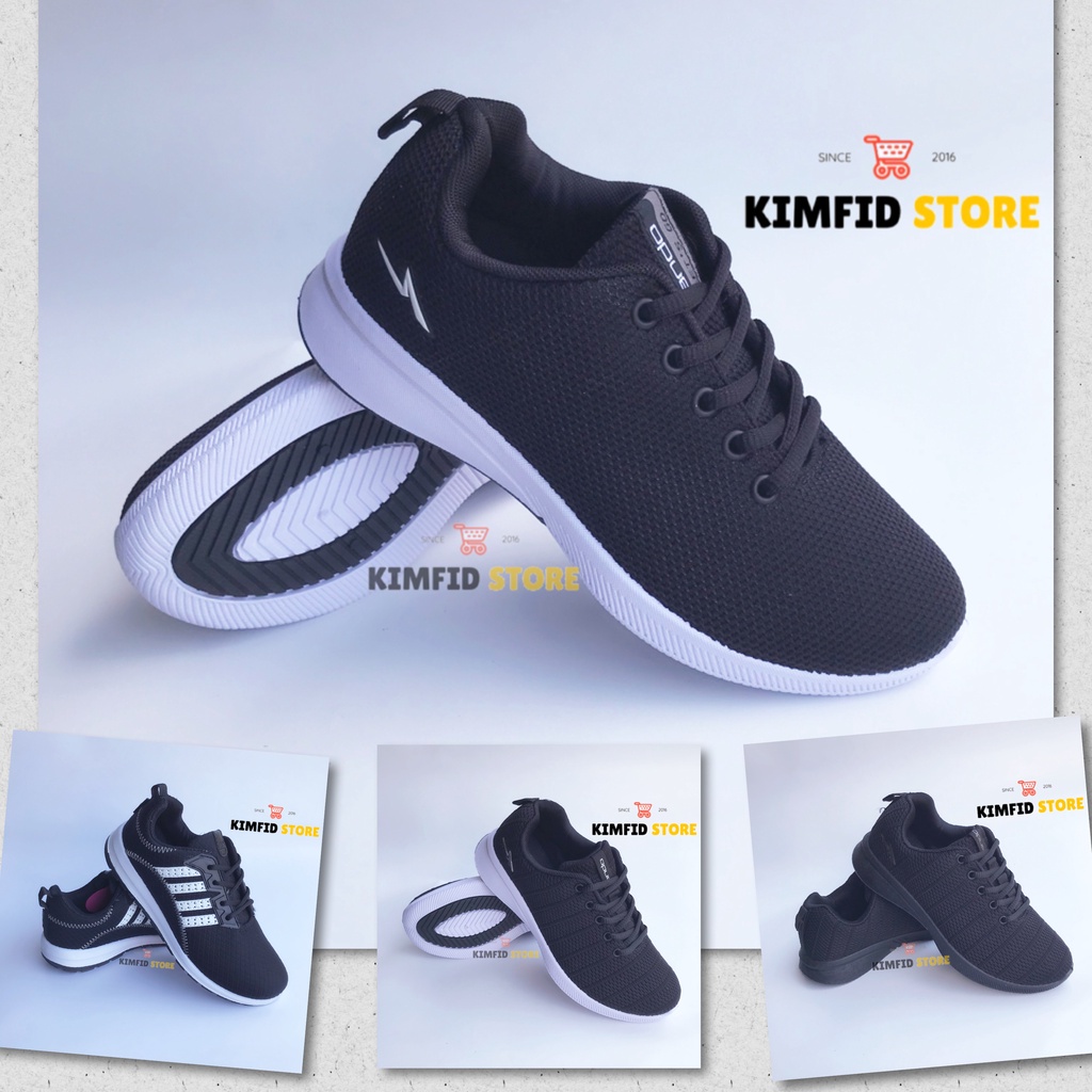 Jual Sepatu sekolah anak remaja ando hitam Saga Nitta BSC Pengikat TALi | Shopee Indonesia