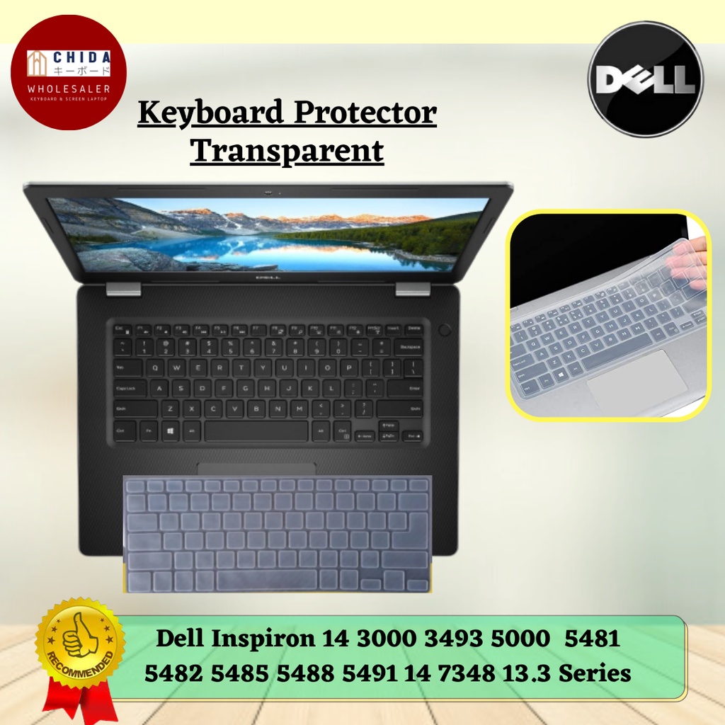 Jual Keyboard Protector Cover Pelindung Keyboard Dell Inspiron 14 3000 ...