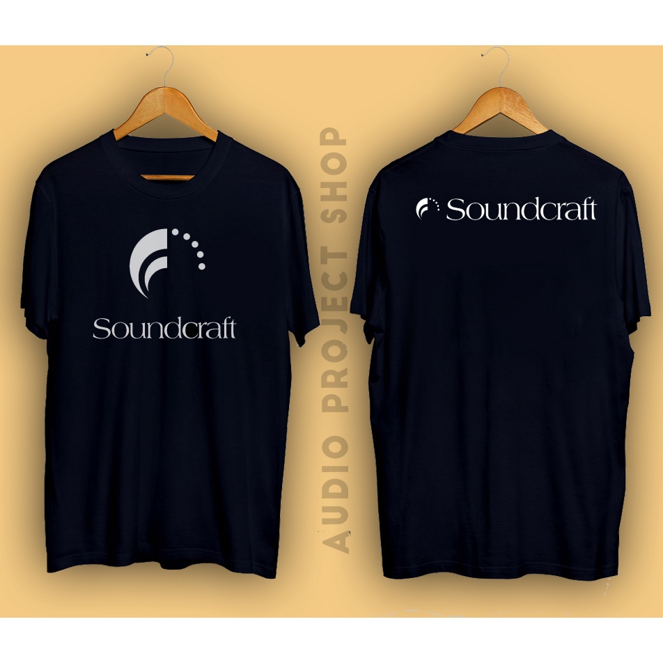 Jual kaos audio sound system soundcraft premium baju crew audio pro ...