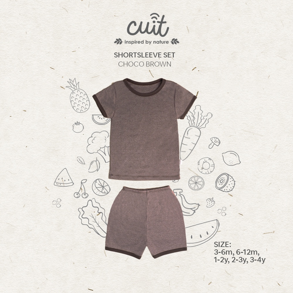 Jual CUIT Baby 3 Bulan - 4 Tahun Ushi Setelan Pendek Unisex Furutsu ...