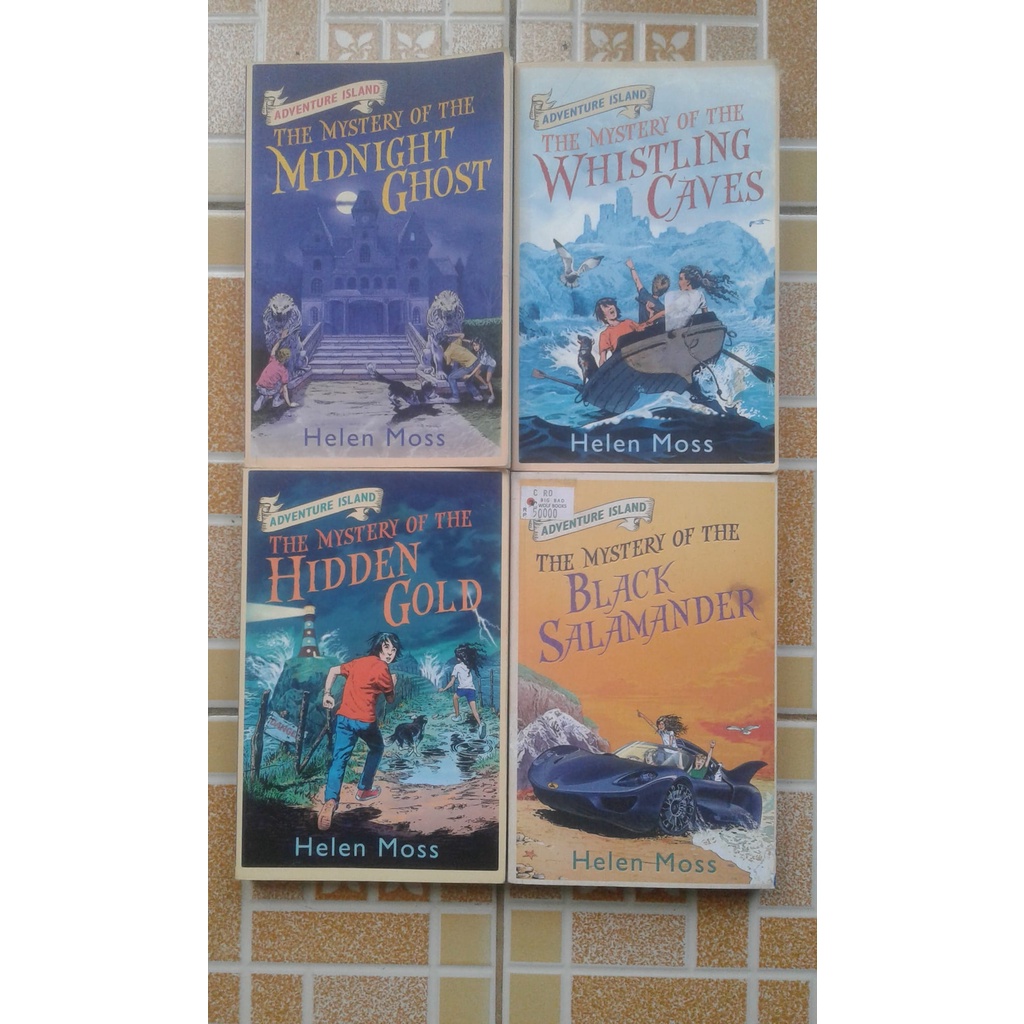 Jual NOVEL SERI ADVENTURE ISLAND by HELEN MOSS - 4 BUKU | Shopee Indonesia