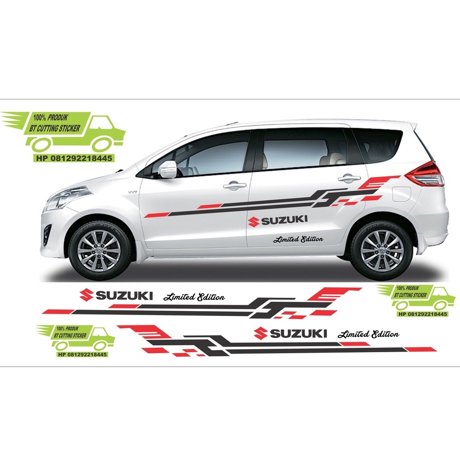 Jual sticker mobil suzuki ertiga lama sticker mobil ertiga sticker ...