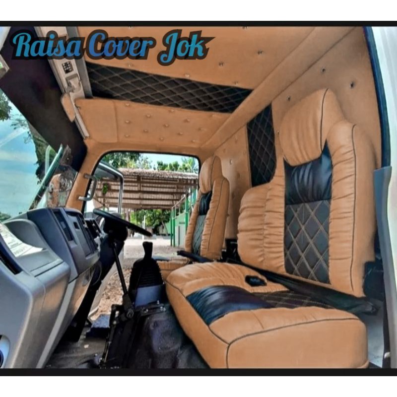 Jual Cover jok mobil truk isuzu Nmr71 - Traga - Elf - Giga - Elf macan ...