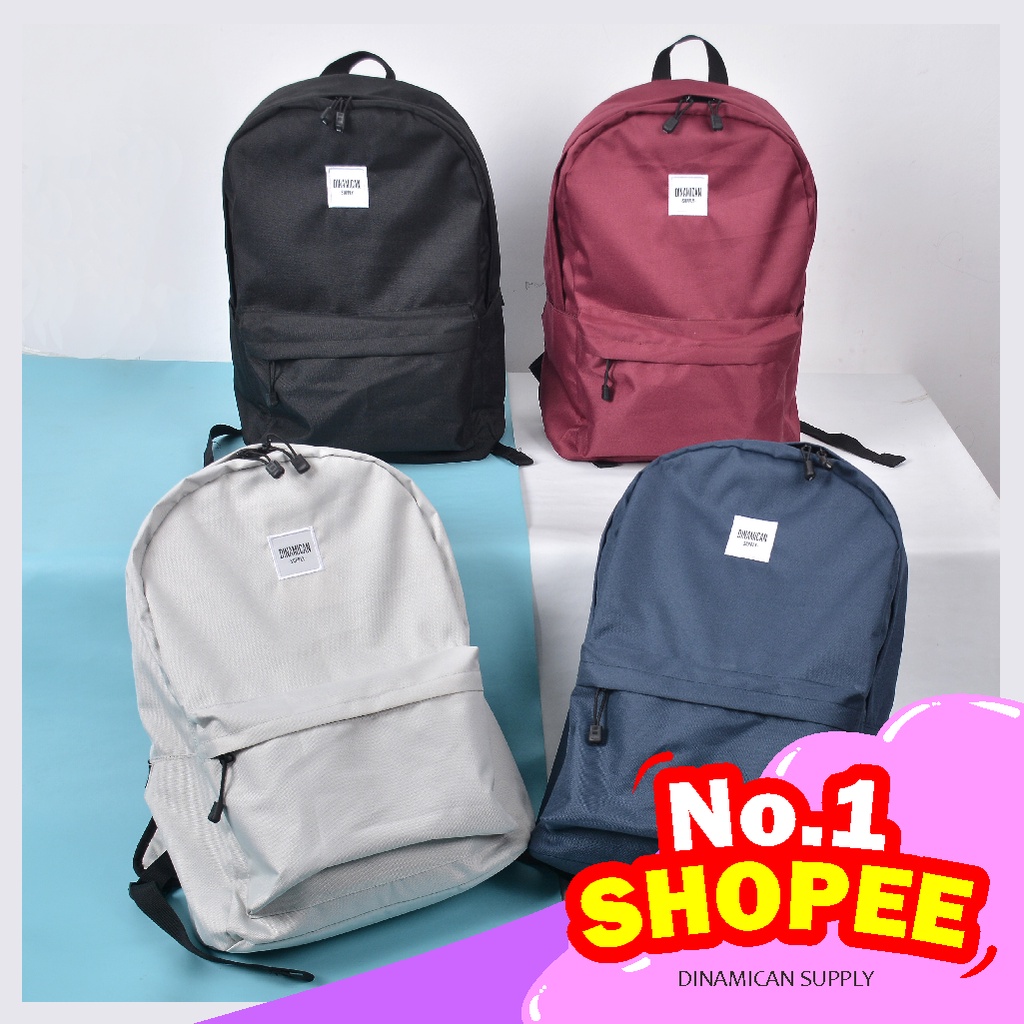 Jual Tas punggung pria wanita Tas ransel laptop cowok cewe Tas sekolah ...