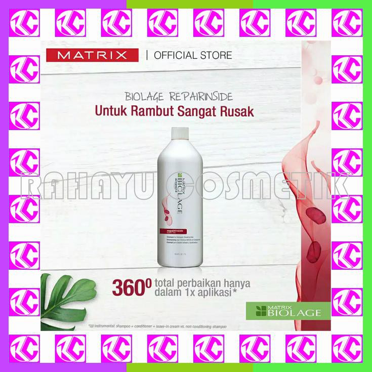 Jual Matrix Biolage Repairinside Shampoo Perawatan Rambut 1000Ml ...