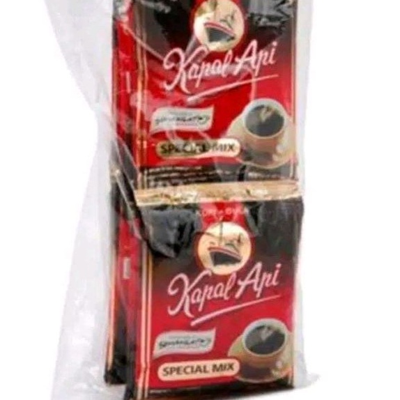 Jual KOPI KAPAL API SPECIAL MIX 25gr RENCENG ( ISI 10 ) | Shopee Indonesia