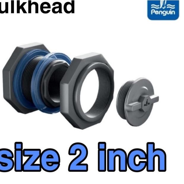 Jual Bulkhead Fitting Penguin 2 inch | Shopee Indonesia