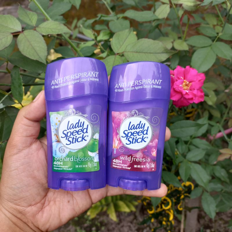 Jual LADY SPEED STICK Deodoran/Deodorant Anti-Perspirant 45g | Shopee ...