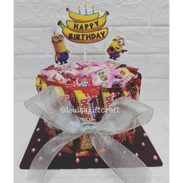 Jual Kue ulang tahun Snack / Birthday Cake Snack / Snack kue ulang ...