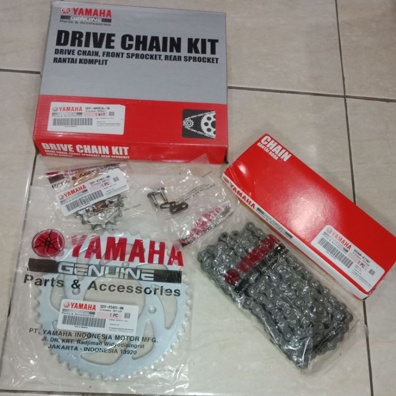 Jual GEAR GIR RANTAI SET 1DY JUPITER Z1 FI INJEKSI INJEK ORIGINAL ORI ...