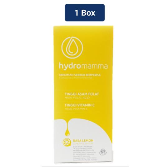 Jual Hydromamma Minuman Penambah Imun Lemon 12 Sachet | Shopee Indonesia