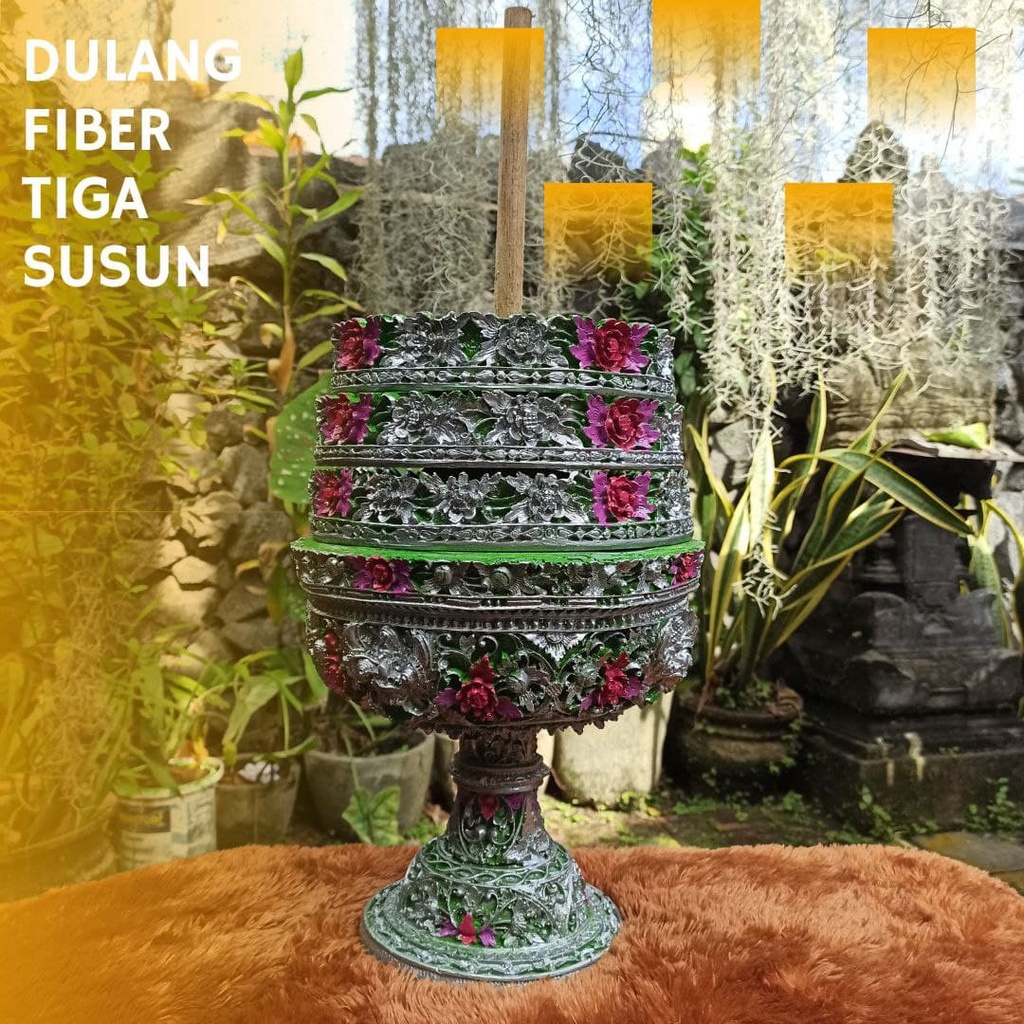 Jual SudanBali Dulang Fiber Susun Ukir Bali Wadah Sodan Khas Bali ...
