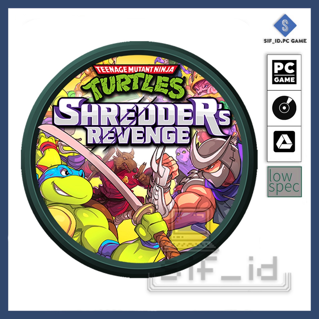 Jual TEENAGE MUTANT NINJA TURTLES SHREDDER'S REVENGE - PC GAMES LAPTOP ...