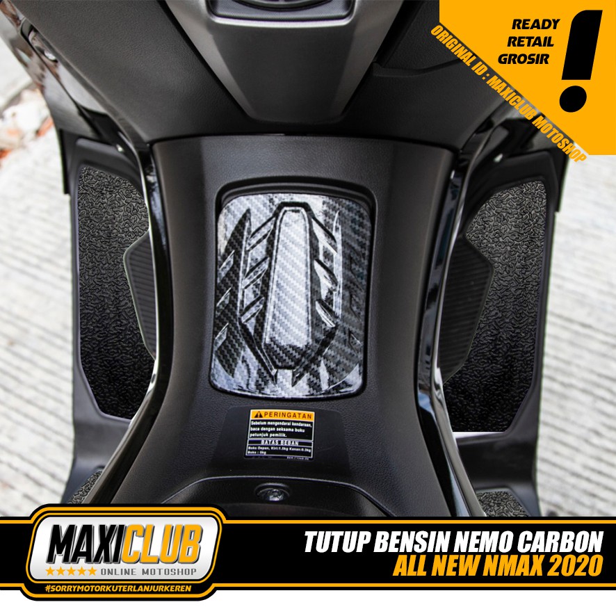 Jual Variasi ALL NEW NMAX 2020 Tutup Tangki Bensin Tutup Cap Gap XMAX ...