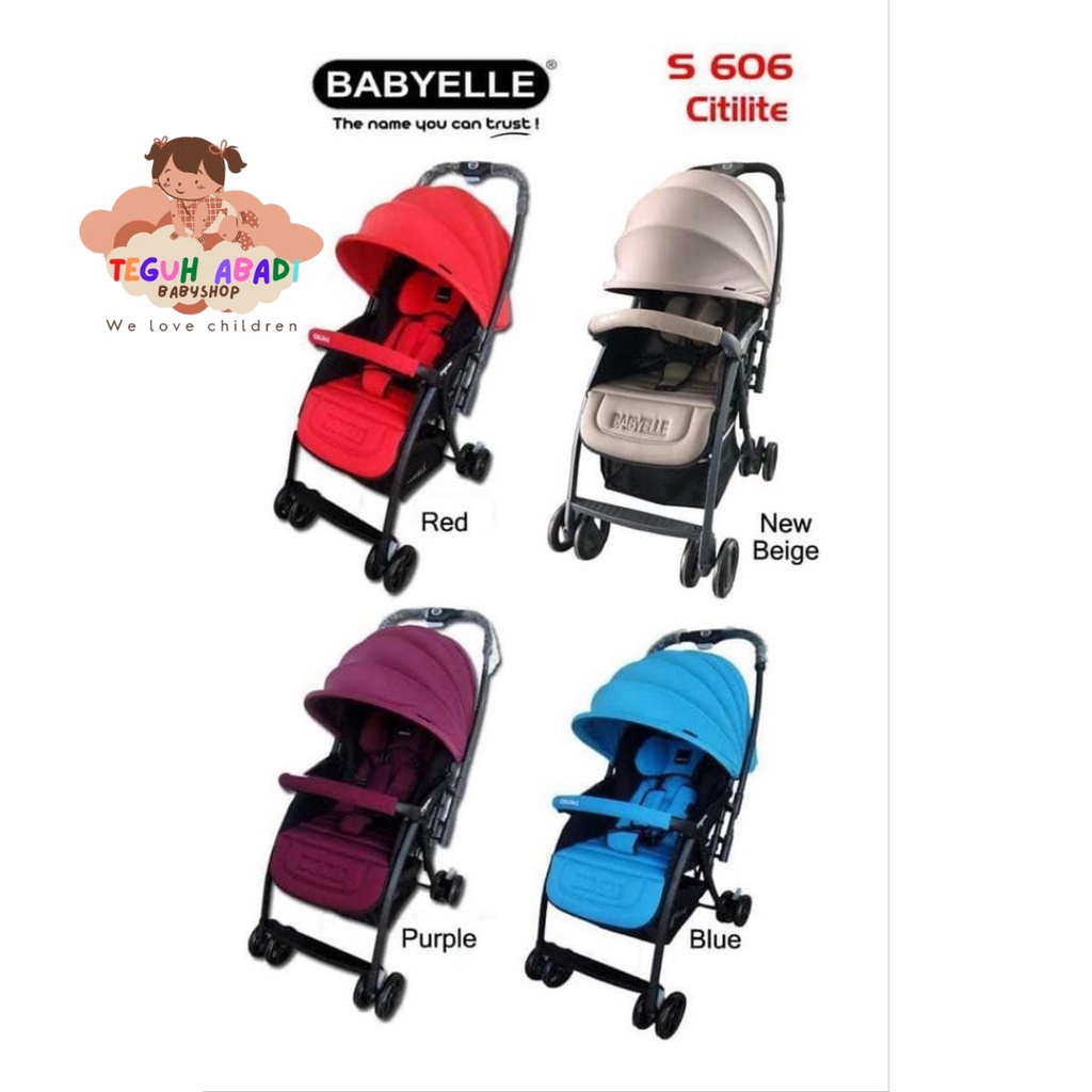Jual Baby Elle Stroller Bayi Citilite 606 - Kereta Dorong Bayi | Shopee ...
