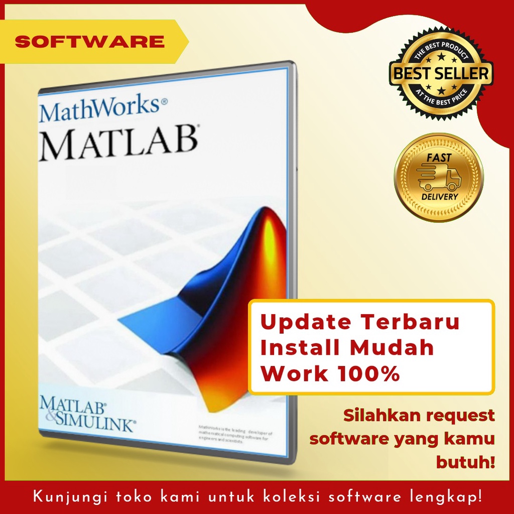 Jual [100% WORKS]MATLAB R2021b 2021a 2020b 2020a 2019b2019a S0ftware canggih perhitungan Numerik ...