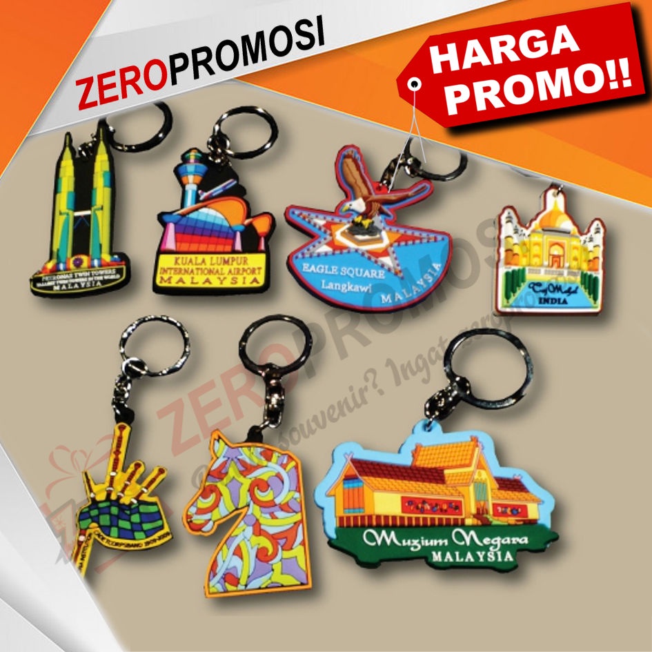 Jual Custom Gantungan kunci karet - rubber keychain custom | Shopee ...