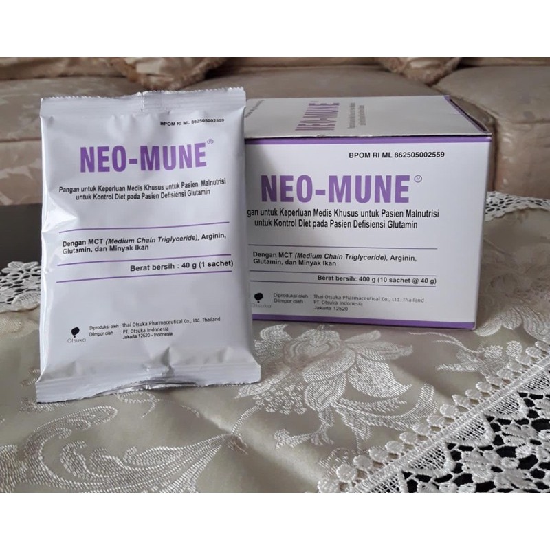 Jual NEO MUNE susu peningkat imun isi 10 sachet | Shopee Indonesia