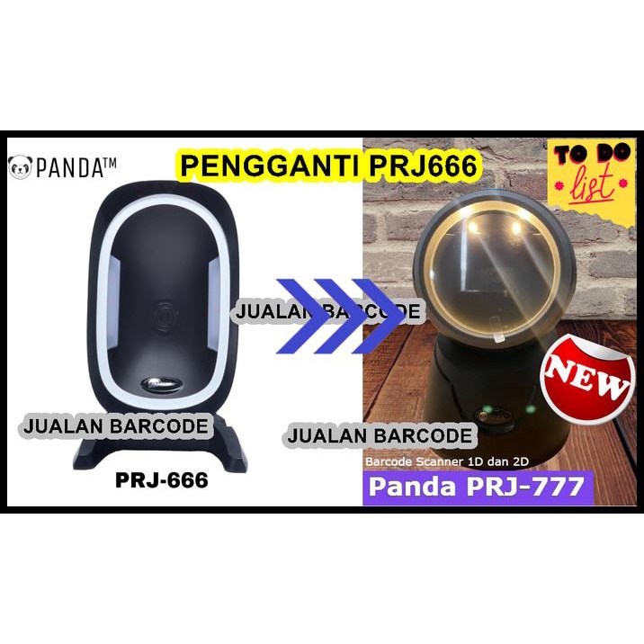 Jual Barcode Scanner E-Faktur 2D Panda Prj-870 (Qr Code-Pdf 417-Efaktur ...