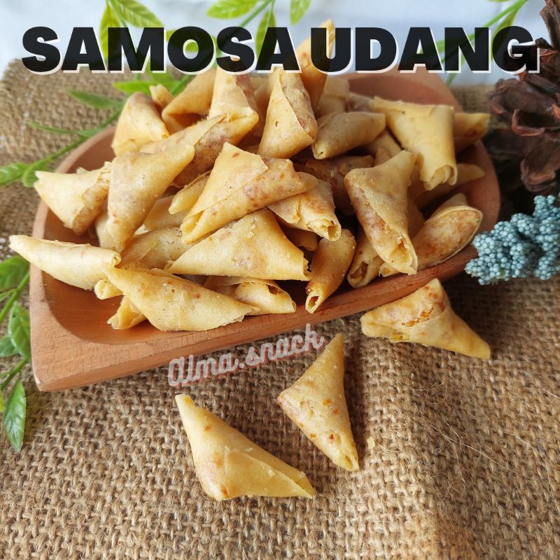 Jual ALMA.SNACK SAMOSA UDANG GURIH 250gr SNACK KILOAN MURAH | Shopee ...
