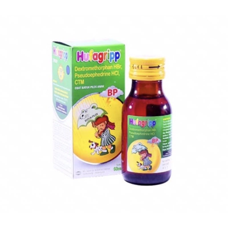 Jual Hufagrip sirup 60 ml BP | TMP | Pilek | Flu batuk ( mengobati ...