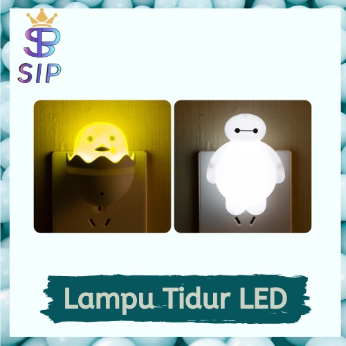 Jual Lampu tidur LED telur ayam dengan sensor deteksi cahaya otomatis ...