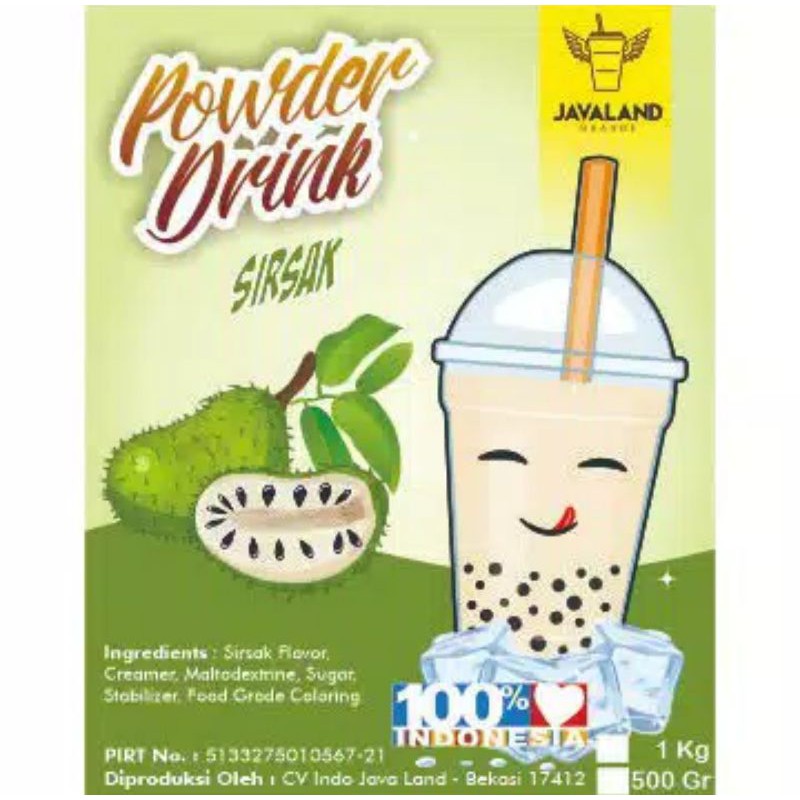 Jual bubuk minuman sirsak 1 kg | Shopee Indonesia