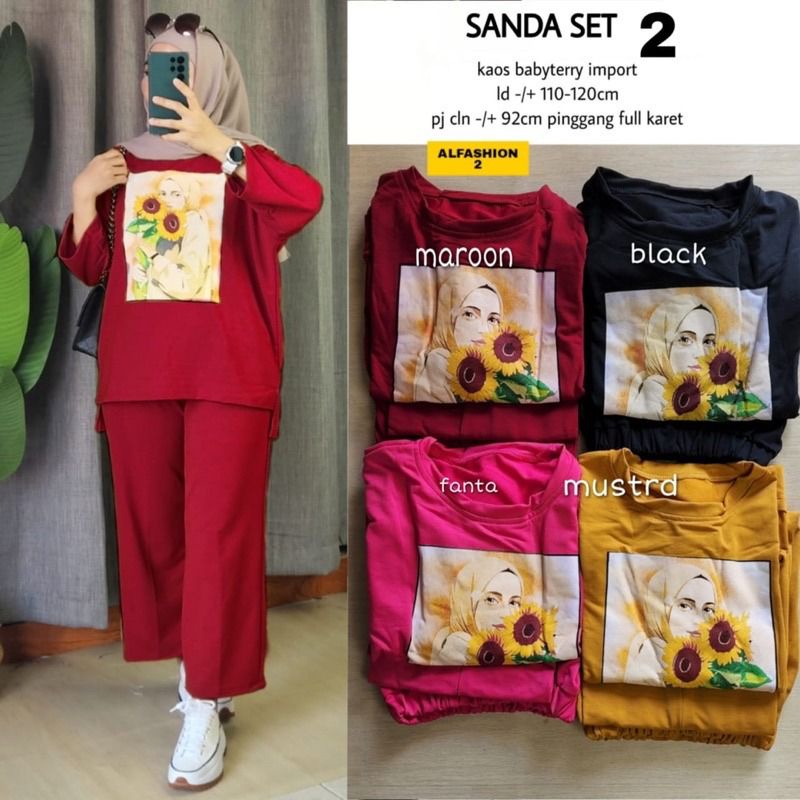 Jual SANDA 2 SET VIRAL | Shopee Indonesia